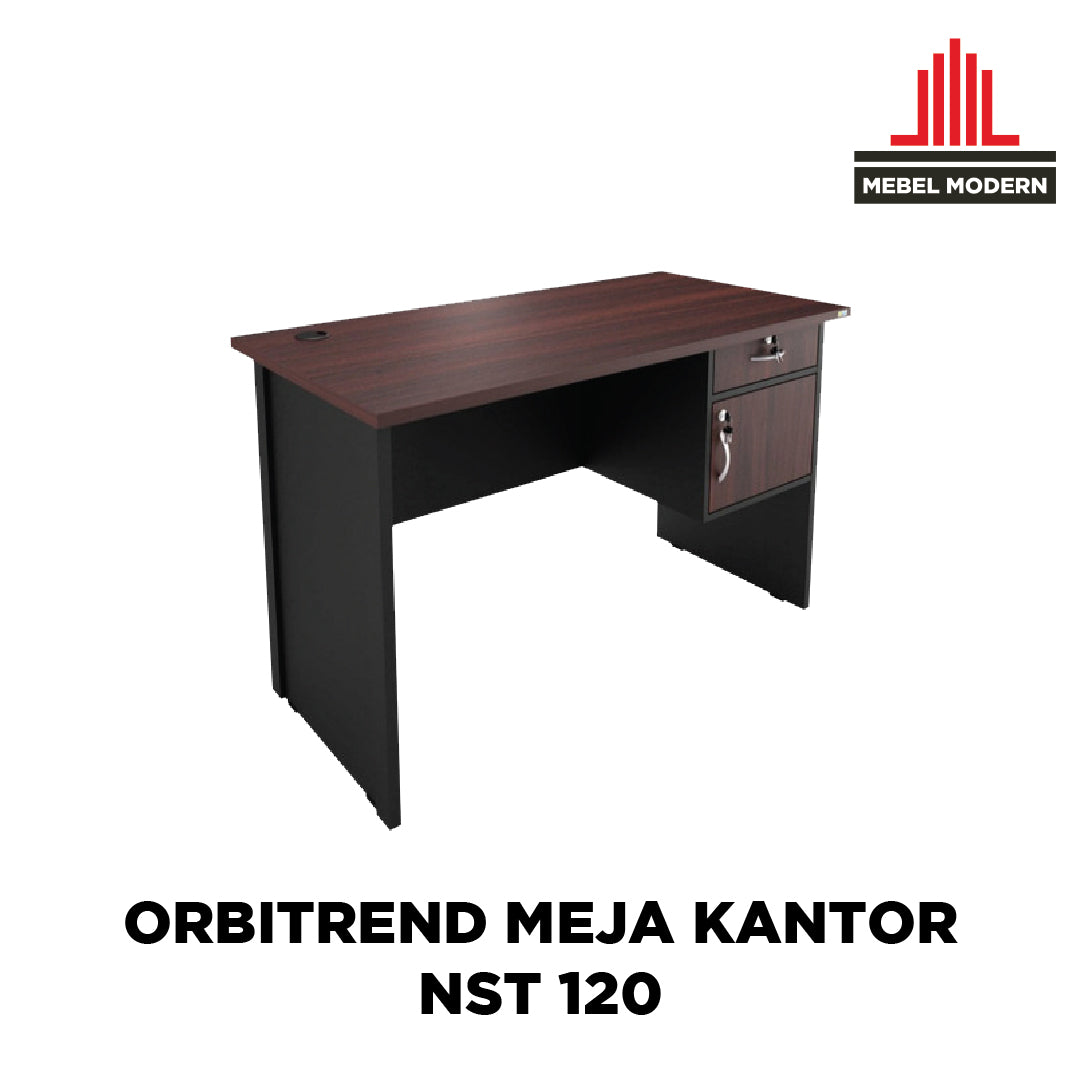 ORBITREND MEJA KANTOR NST 120 – Mebel Modern Balikpapan